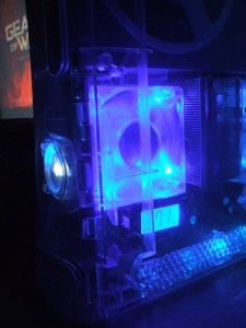 LED Xbox 360 Mod is See Through